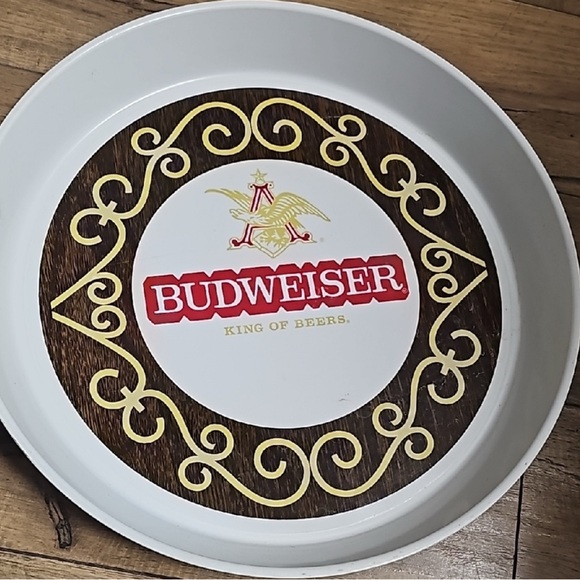 Budweiser | Accents | Budweiser Vintage Style Tray | Poshmark